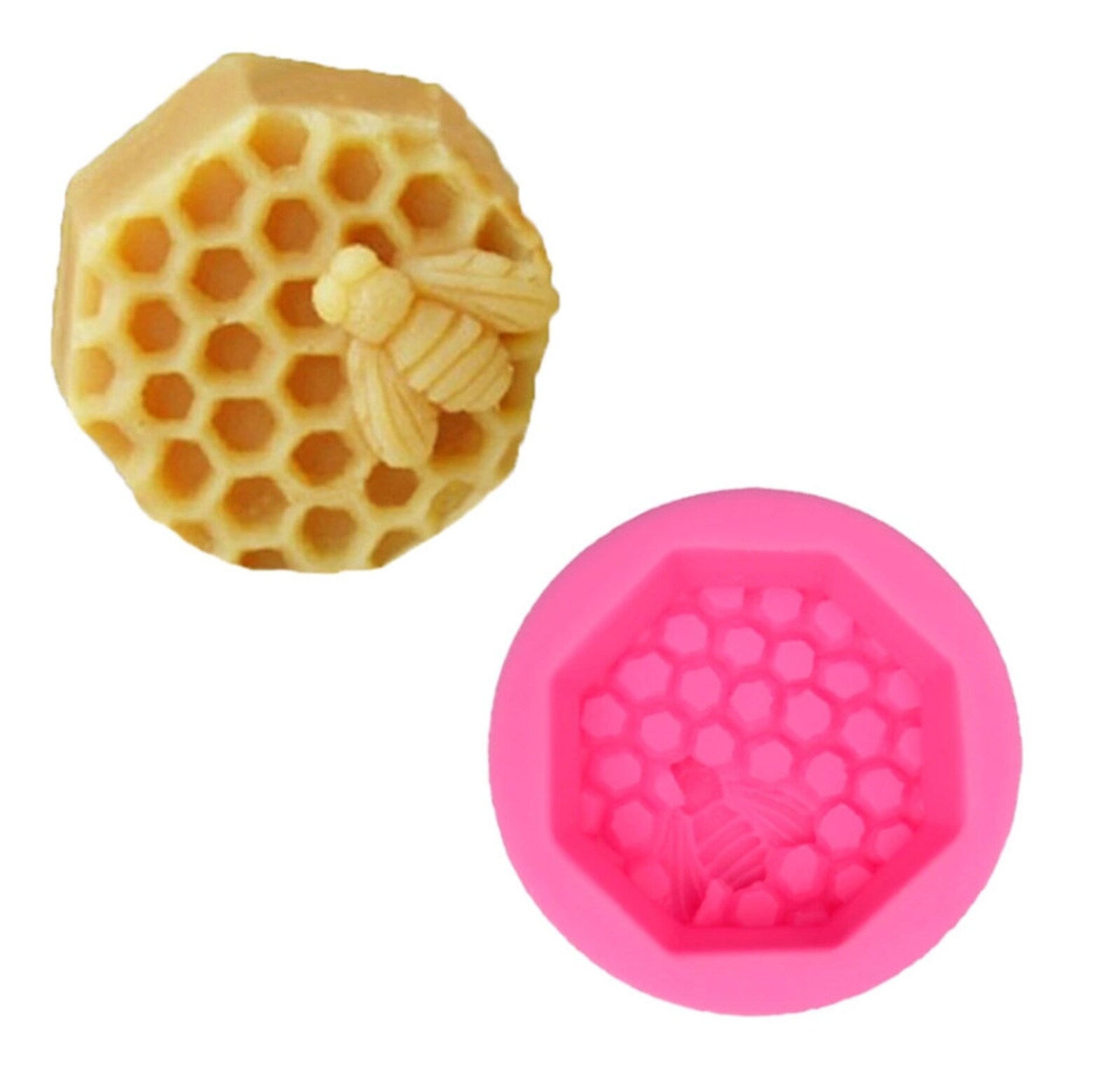 Bee Honeycomb Hive Silicone Molds Fresh Fruit Resin/eproxy - Etsy