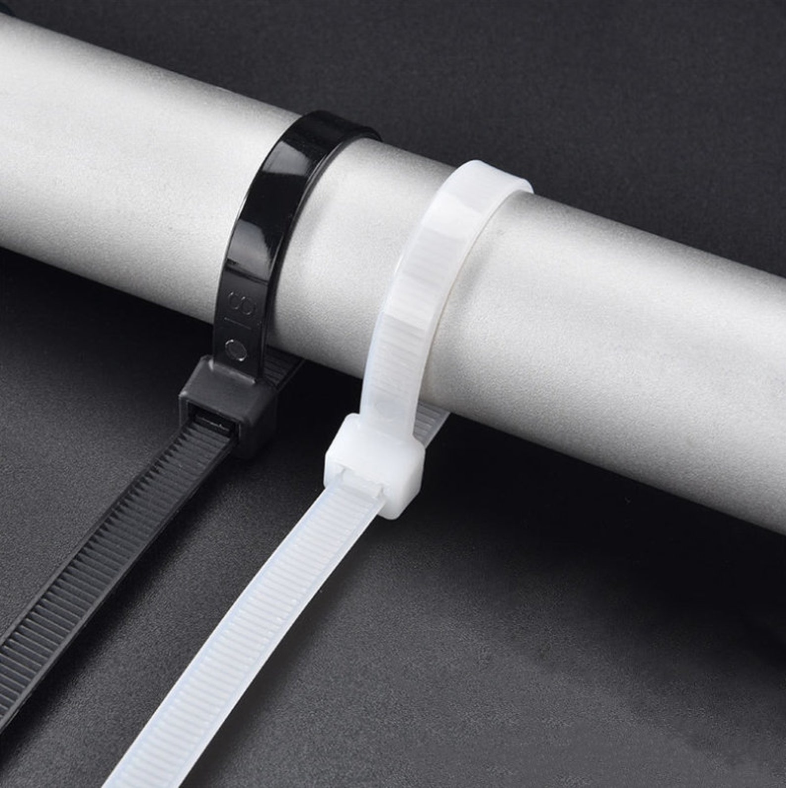 100PCS 4-inch Cable Ties Black Self-locking Nylon Wrap Zip | Etsy