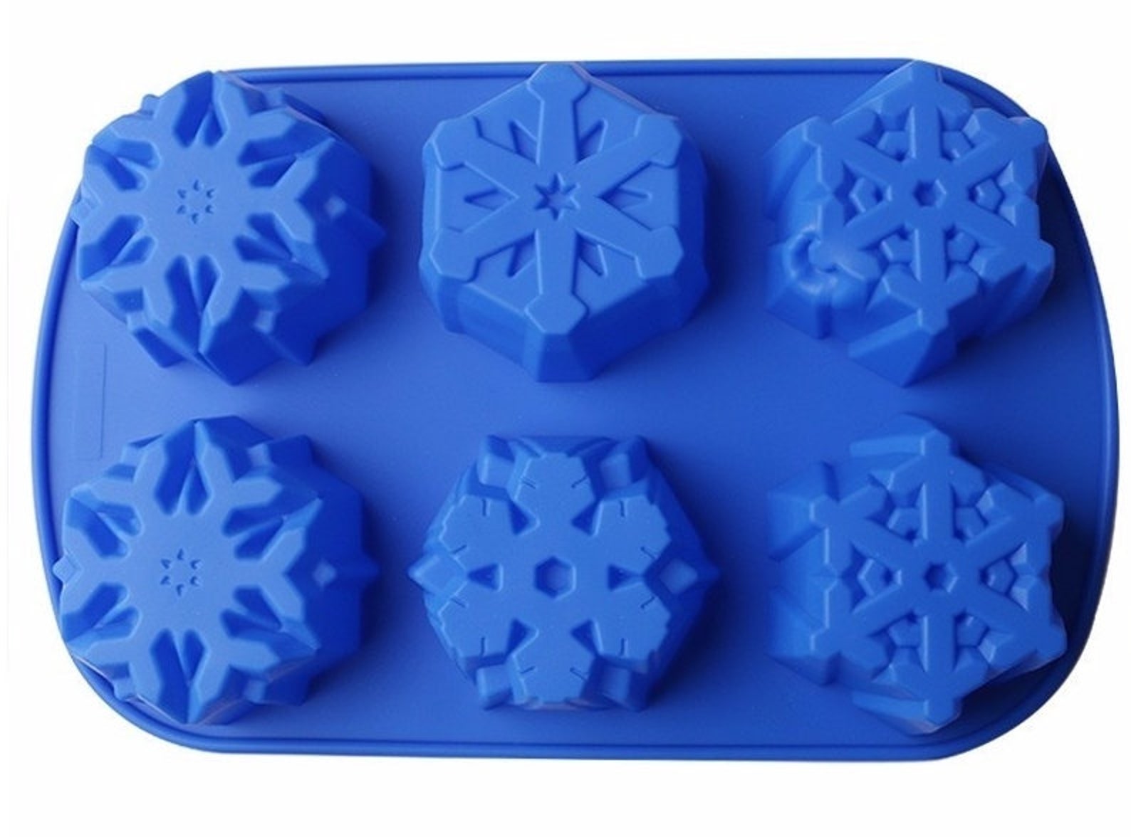6 Snow Flakes Set Silicone Molds Resin/eproxy Crafts Chocolate | Etsy