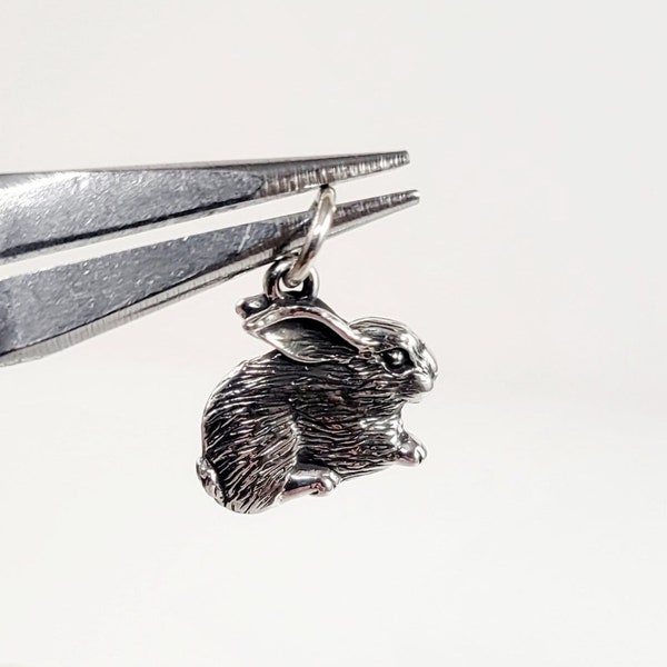 Rabbit Charm - Etsy