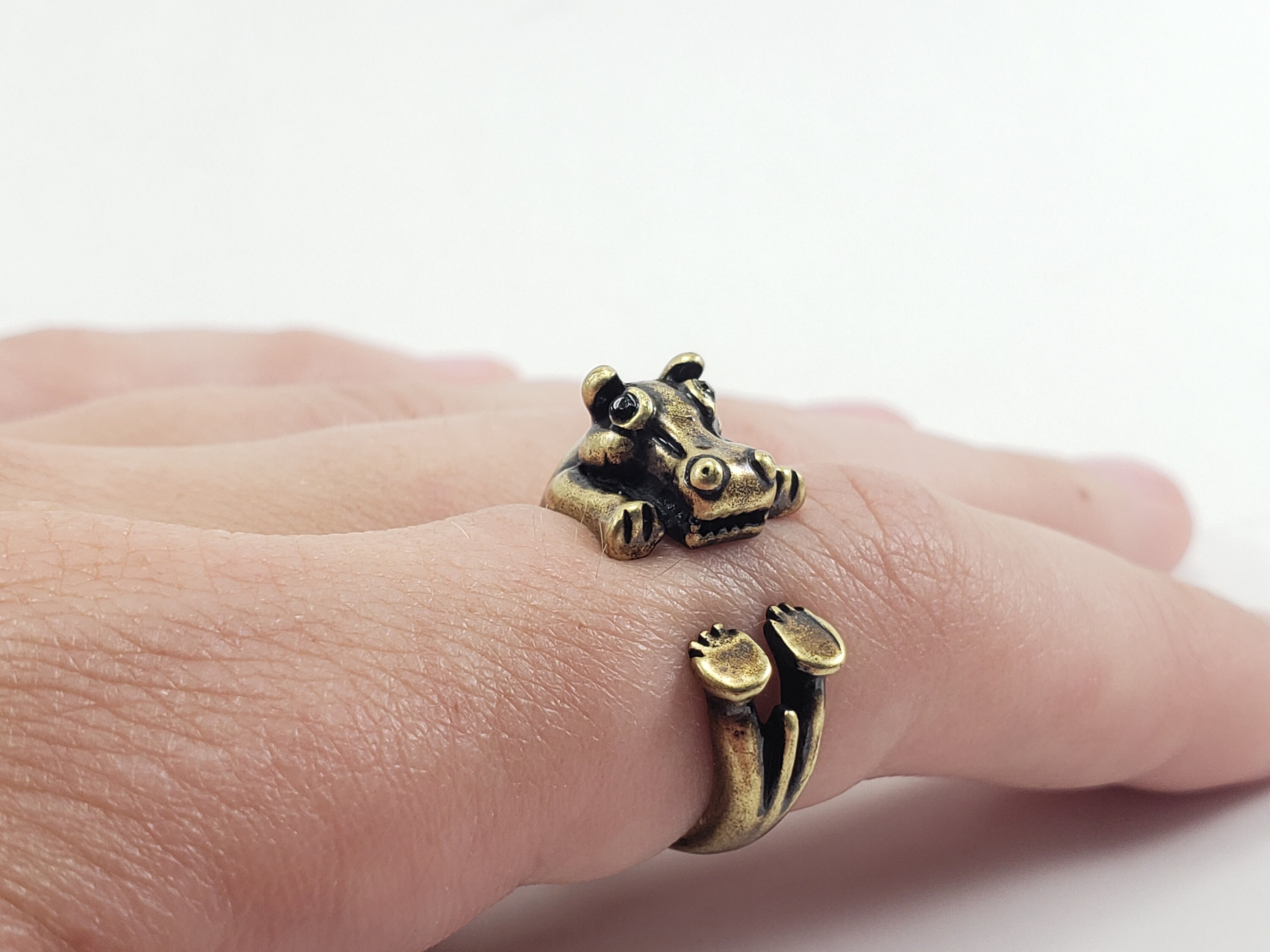 HIPPO Ring Hippo Gifts Hippo Jewelry Hippos Hippo Lover - Etsy