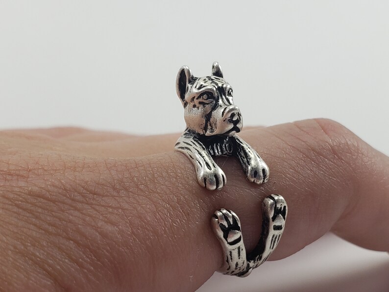 Pit Bull Ring Pit Bull Gifts Pit Bull Jewelry Pit Bull | Etsy