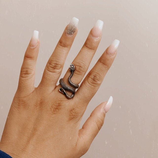 Snake Ring Snake Gifts Snake Jewelry Reptile Ring Reptile - Etsy