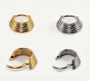 Wide Septum Ring - Etsy