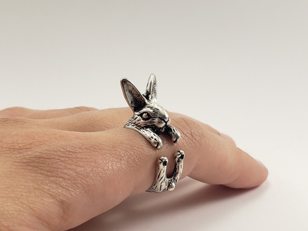 BUNNY Rabbit Ring Bunny Rabbit Gifts Bunny Rabbit Jewelry - Etsy