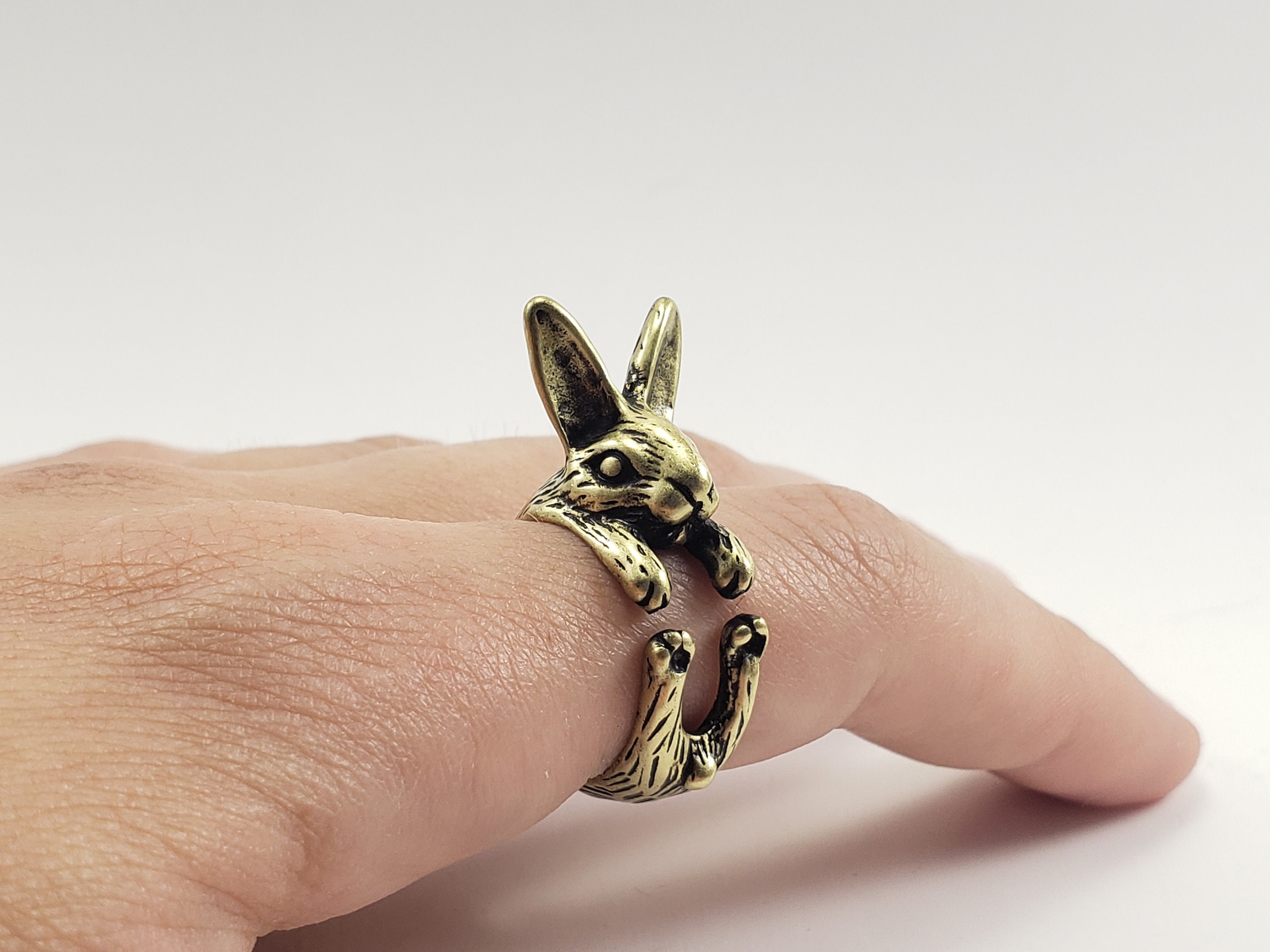 BUNNY Rabbit Ring Bunny Rabbit Gifts Bunny Rabbit Jewelry - Etsy