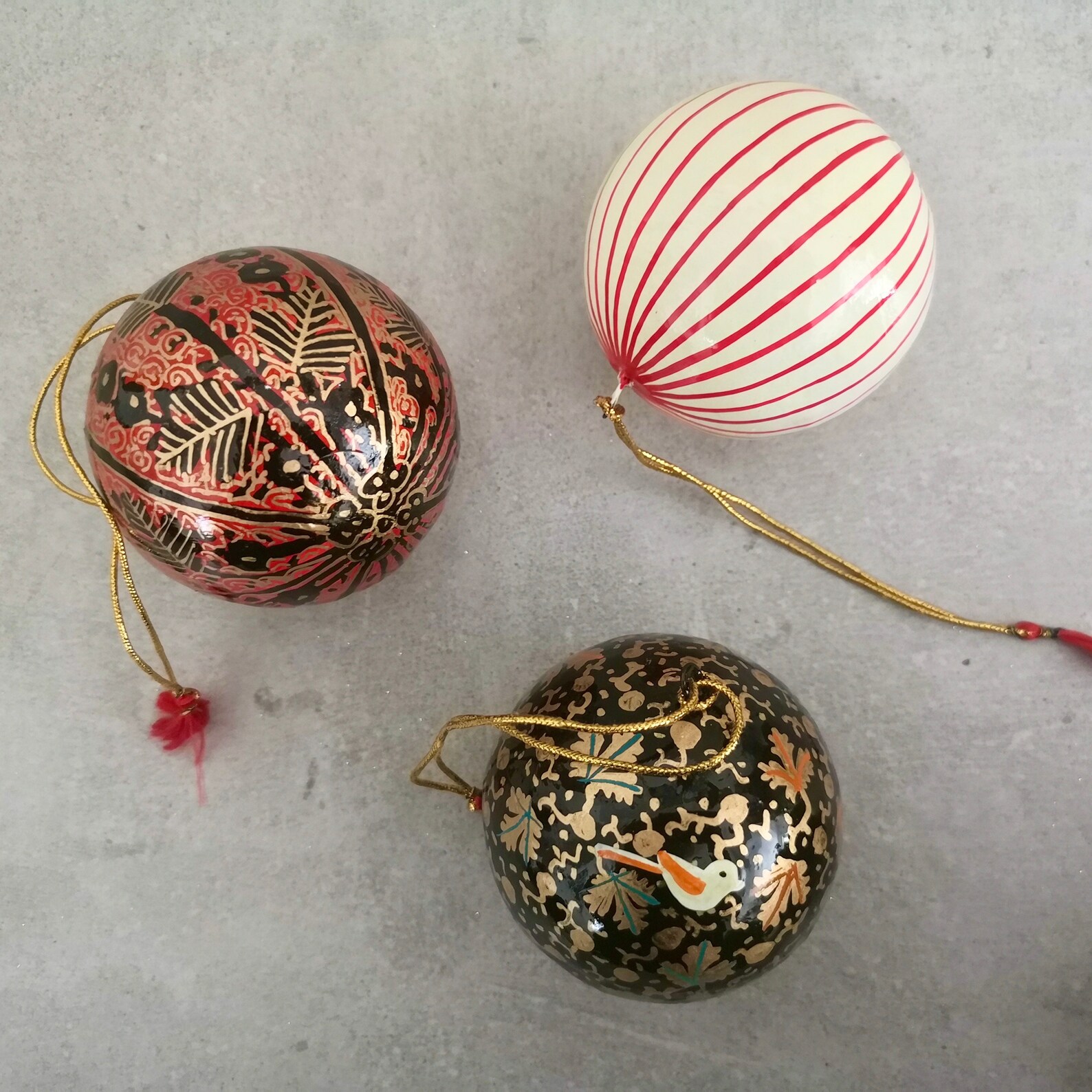 Christmas Bauble Paper Mache Bauble Secret Santa Present | Etsy UK