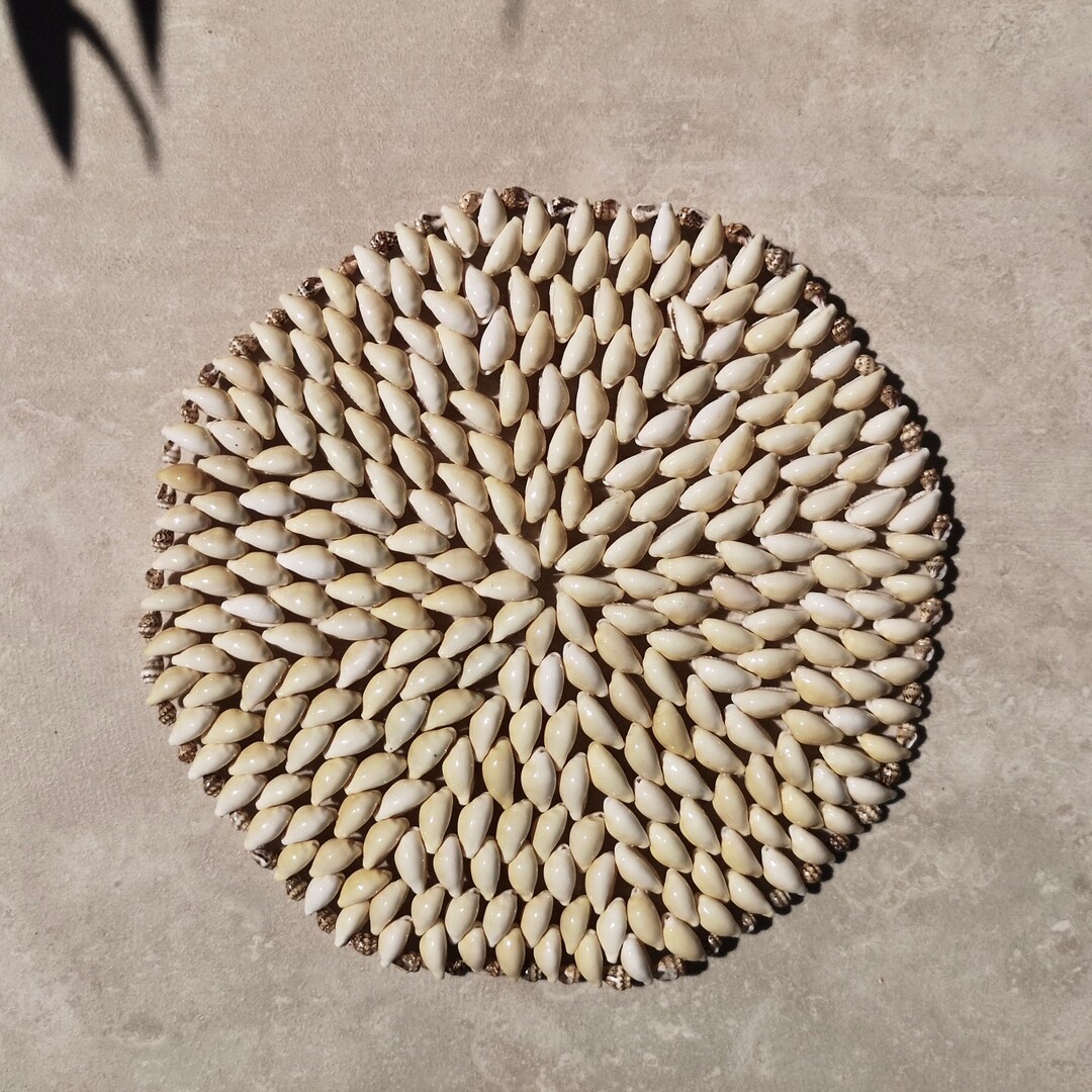 Seashell Trivet Decorative Dining Accessory Shell Placemat - Etsy
