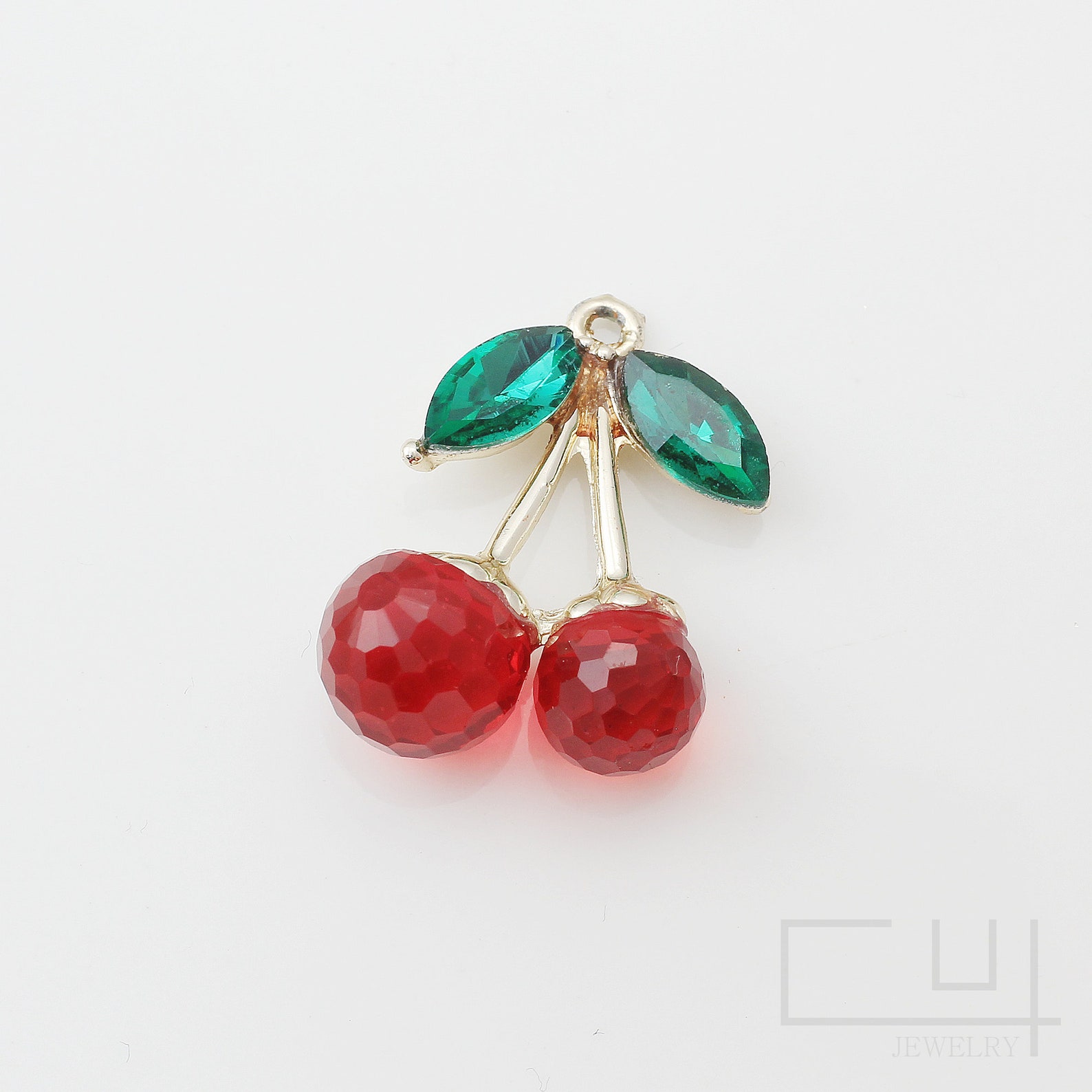 2pcs/gp0026g/ Cherry Acrylic Pendant Charm Cherry Charm - Etsy