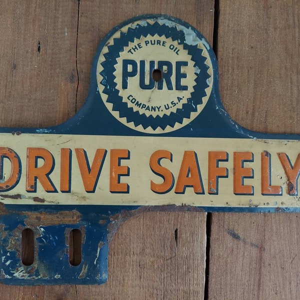 Pure Oil Sign - Etsy