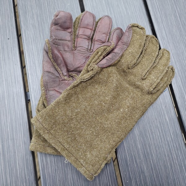 Wwii Military Gloves - Etsy