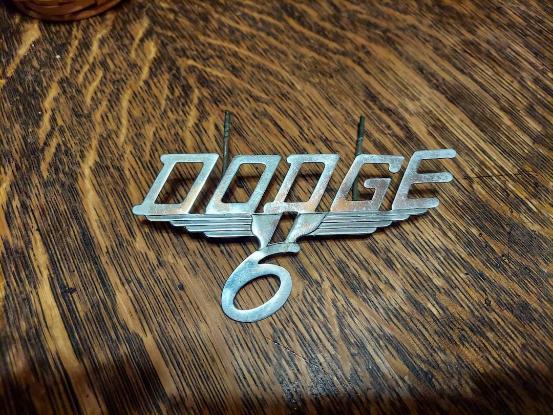 Vintage Original Dodge Brothers 6 Accessory Radiator Script Grill ...
