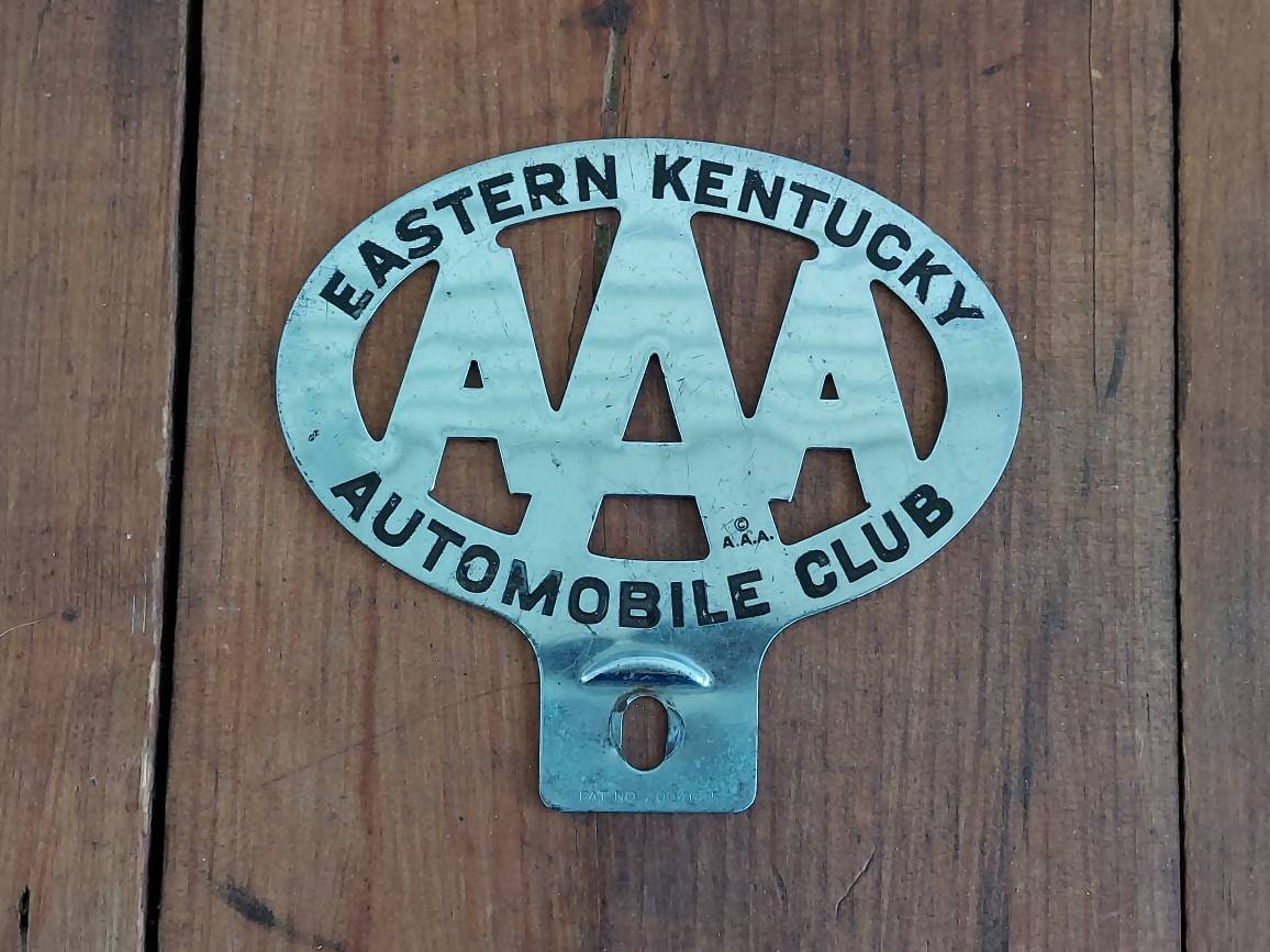 Original Vintage AAA Eastern KY Automobile Club Insignia - Etsy España
