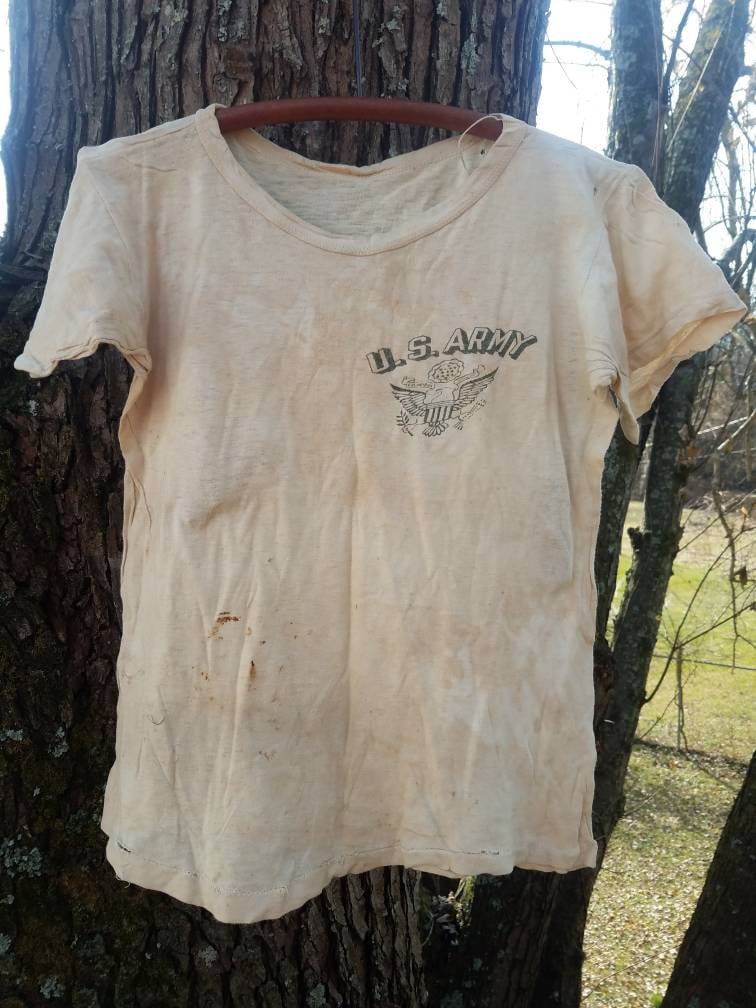 Original Authentic Vintage WW2 WWII 1940s US Army T-Shirt 13 | Etsy
