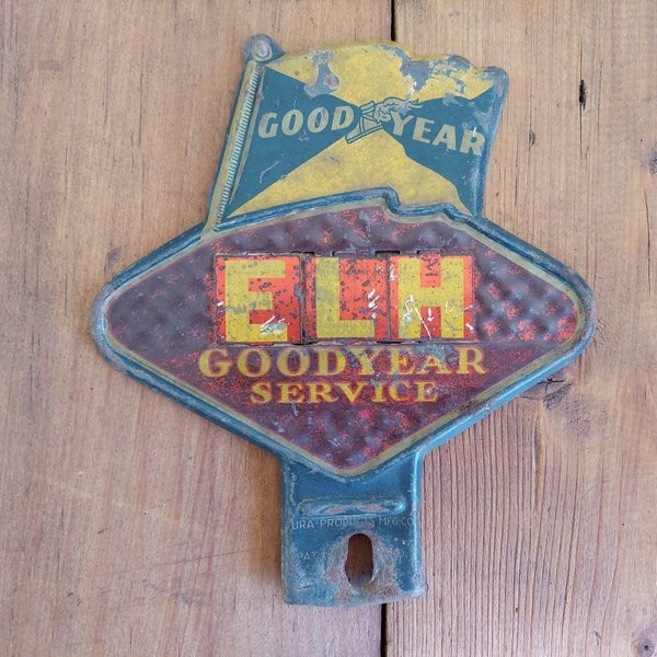 Vintage Goodyear Sign - Etsy
