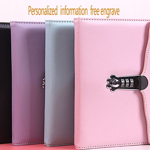 Lock Journal Combination Notebook writing Secret Diary - Etsy