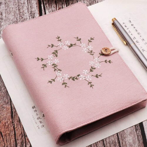 Refillable Fabric Journals6 Ring Binder Cloth Bound - Etsy