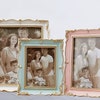 57 Rose Cluster Photo Frame Wedding,metal Picture Frame 64,art Deco ...
