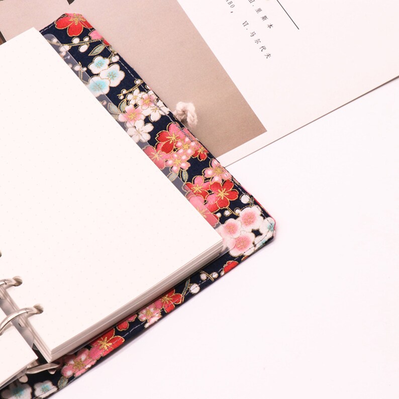 Refillable Fabric Journals6 Ring Binder Cloth Bound - Etsy