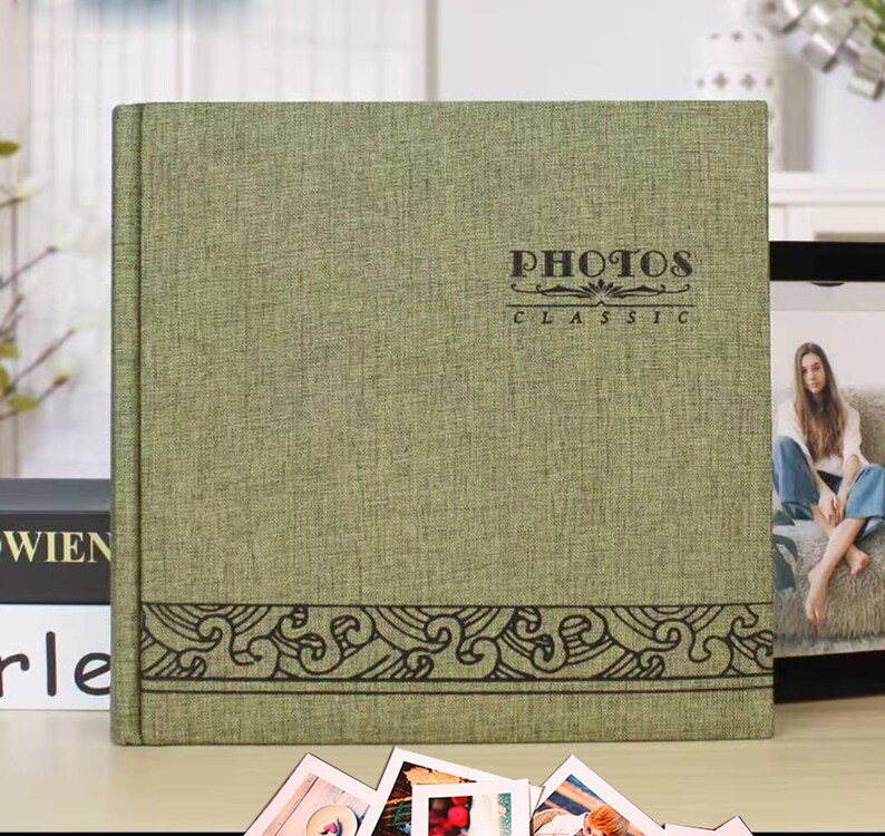 4-6 Album photo Insert 200PCS Linen Cover Photo Book - Etsy France