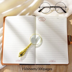 Custom Lock Journals Notebook,coded Diaries Refillable,secret Writing ...