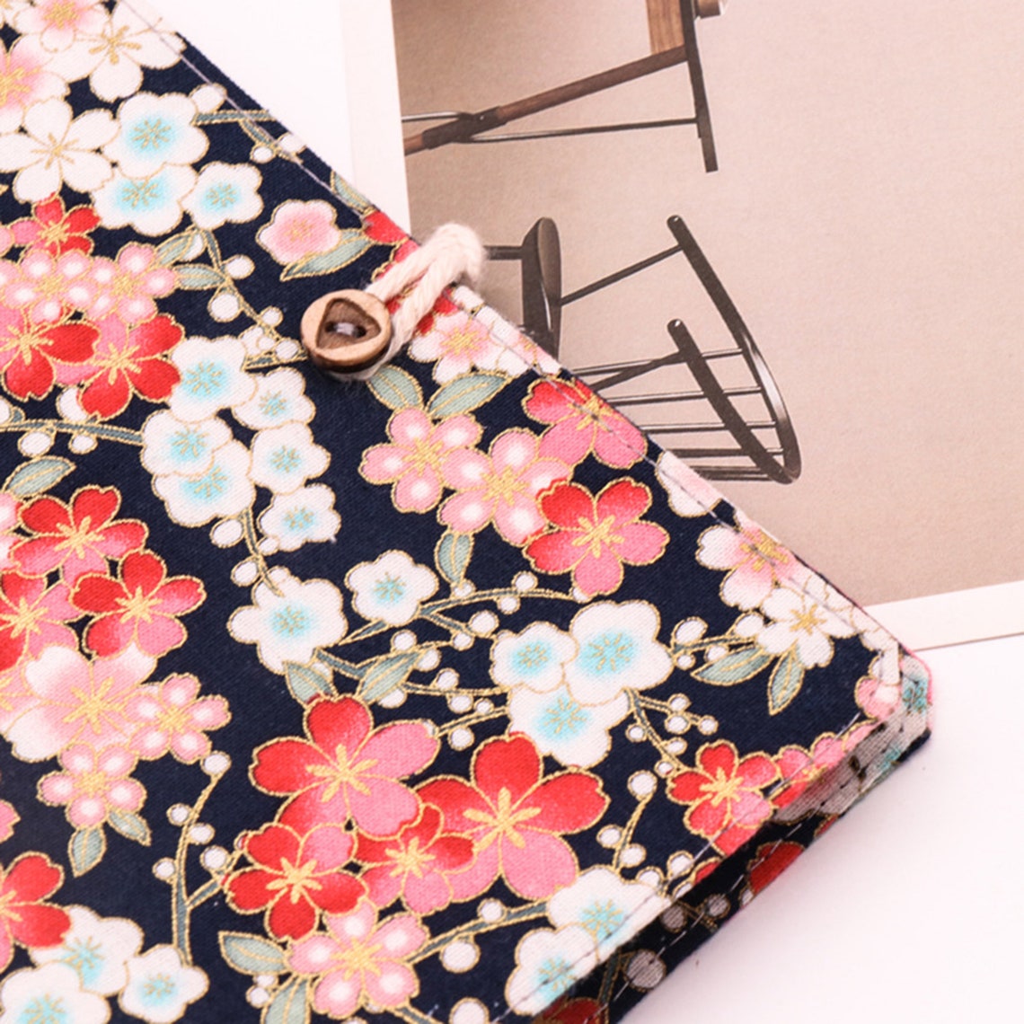 Refillable Fabric Journals6 Ring Binder Cloth Bound | Etsy