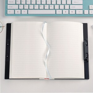 Soft Leather Journal Notebook Lock for Adults,lock Planner Refillable ...