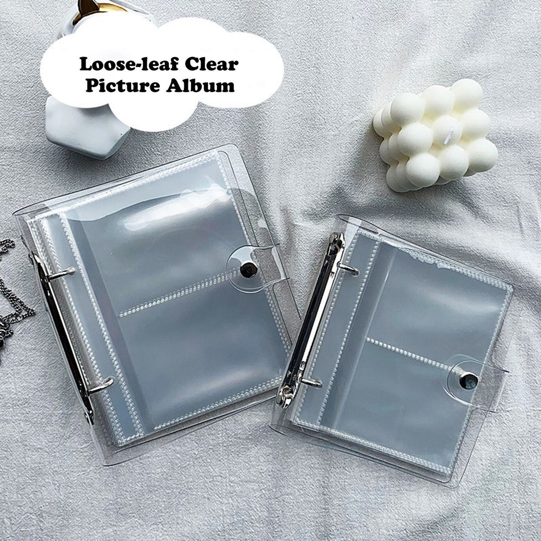 Transparent Polaroid Photo Album, Clear Mini Photo Album, Polaroid ...