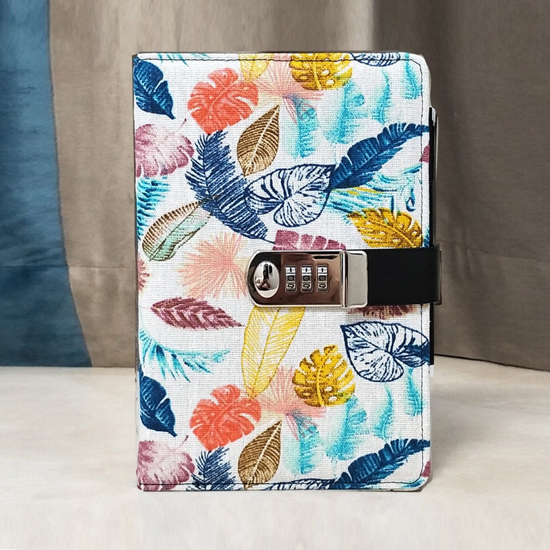 Lock Journals Diary,feather Notebook,secret Writing Diary,coded Lock ...