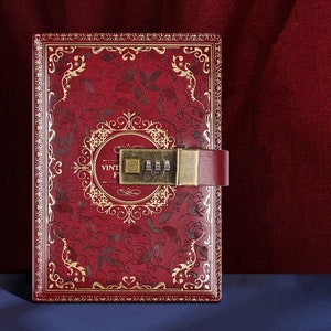 Writing Journals Notebook Lock,women Coded Notebook,secret Diary Purple ...