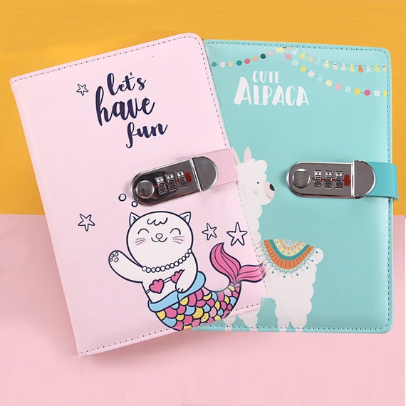 Kids Journals Lockchirldren Diary With Digital Combination - Etsy