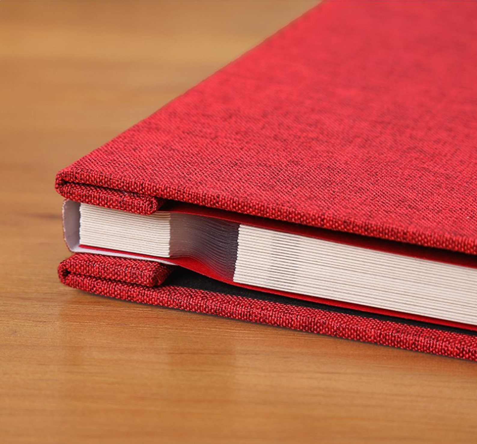 Large Capacity Plain Linen Photo Album Self-adhesive Photo - Etsy