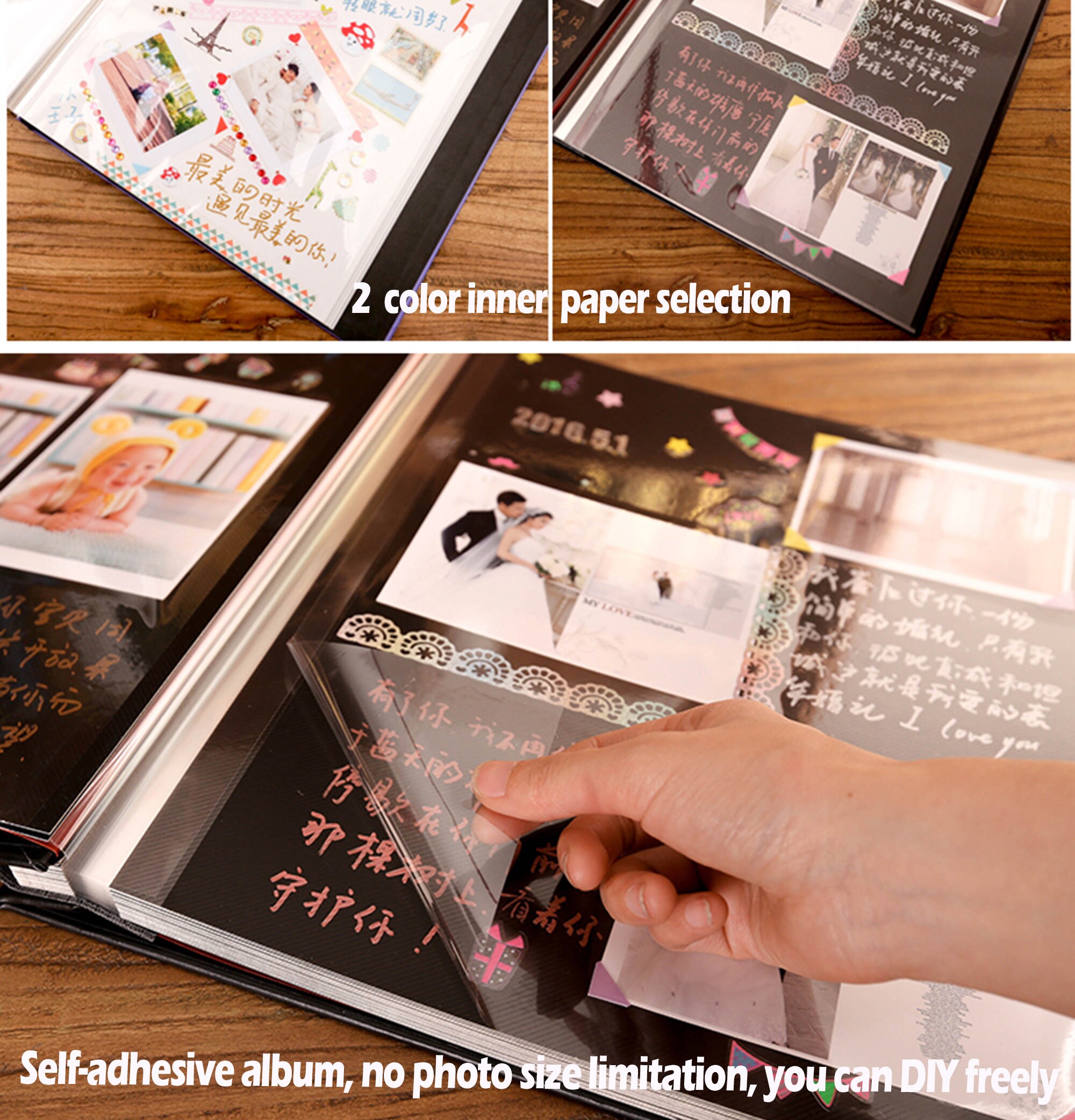 High-end Fabric Photo Album Babybaby Grow up Photo Album - Etsy