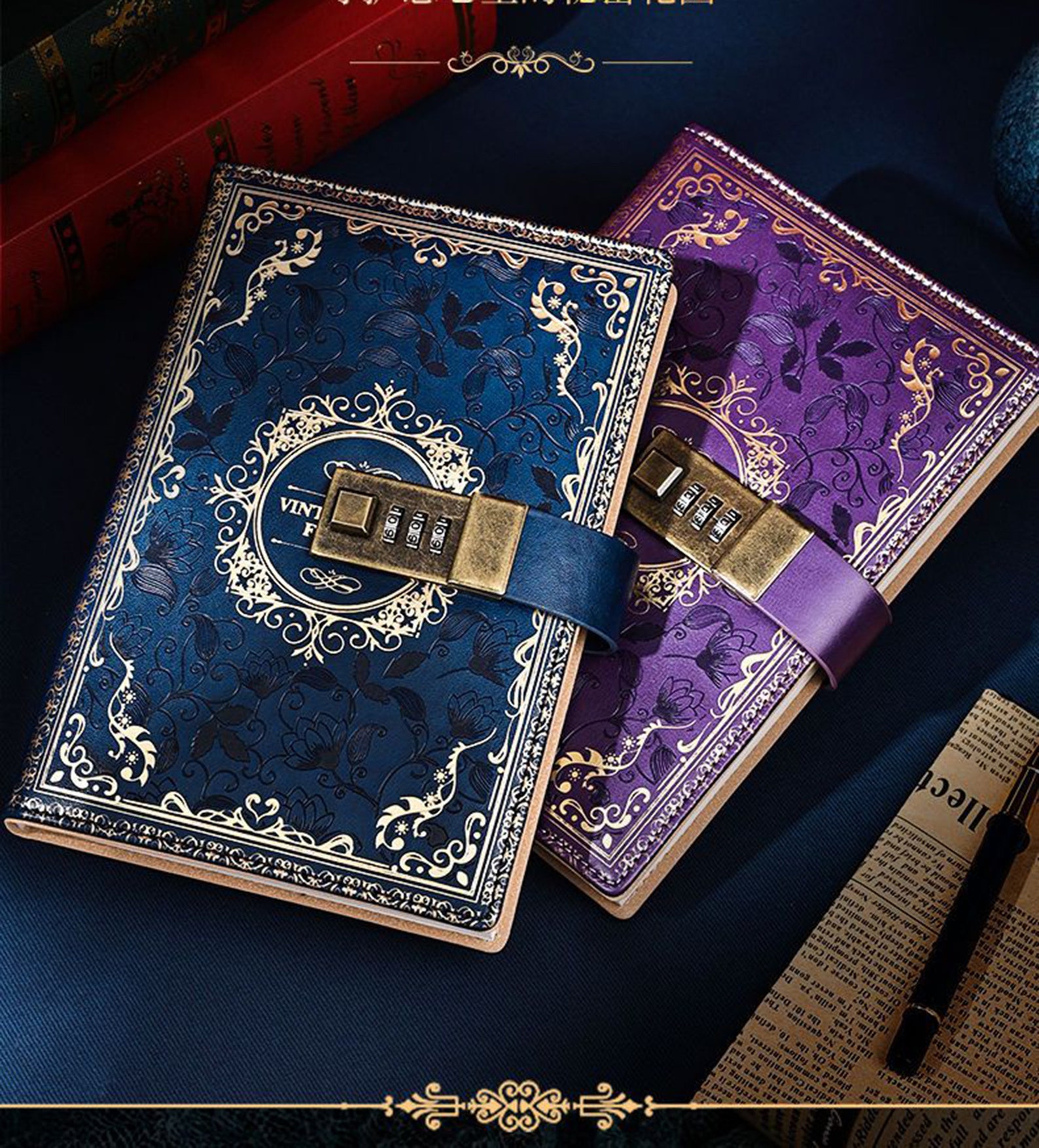 Writing Journals Notebook Lockwomen Coded Notebooksecret - Etsy