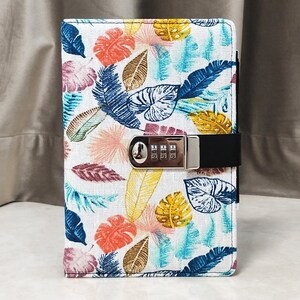 Lock Notebooks and Journals,cloth Cover Rustic Notebook Planner,adult ...