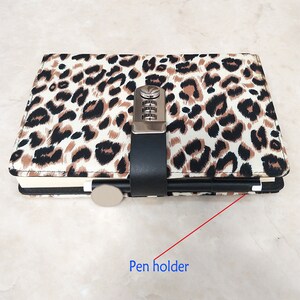Lock Diary Notebook,leopard Journals,diary With Digital Lock,secret ...