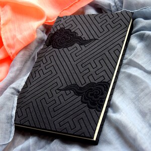 Hardcover Mens Journals,black Lined Blank Insert Notebooks for Male ...