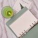 Soft Writing Notebook for Women,refillable Fabric Journals,6 Ring ...