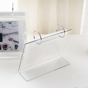Portable Desk Calendar Photos Album,polaroid Photo Album Instax Mini ...