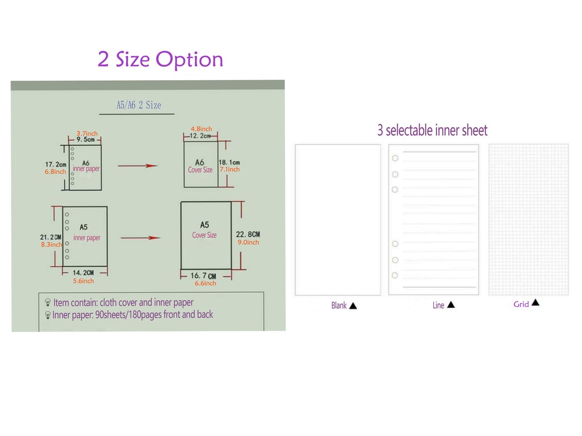 Soft Writing Notebook for Womenrefillable Fabric Journals6 - Etsy