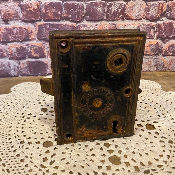 Antique Interior Mortise Lock - Etsy