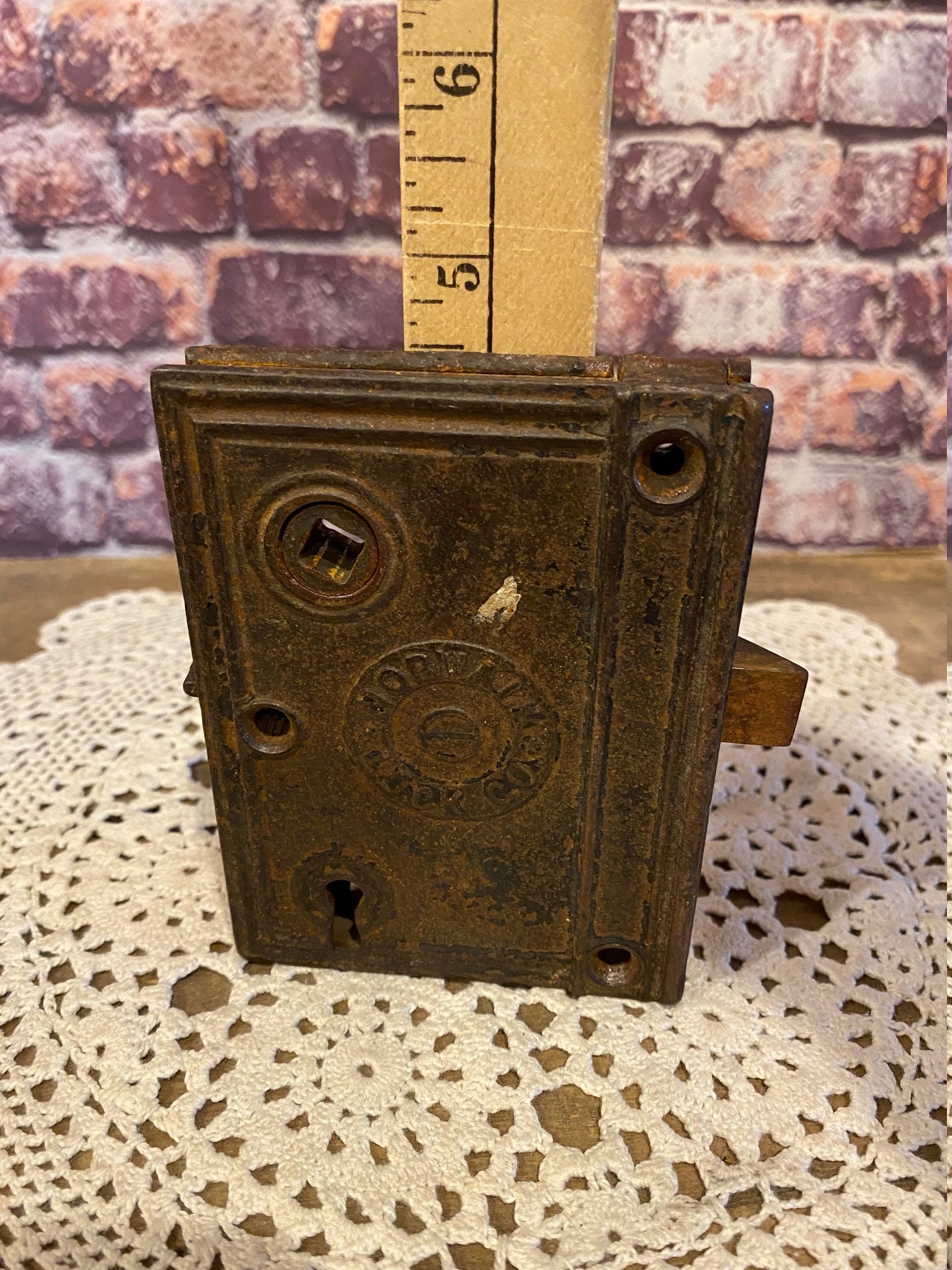 Antique Mortise by Norwalk Lock Co. - Interior Mortise From 1860's ...