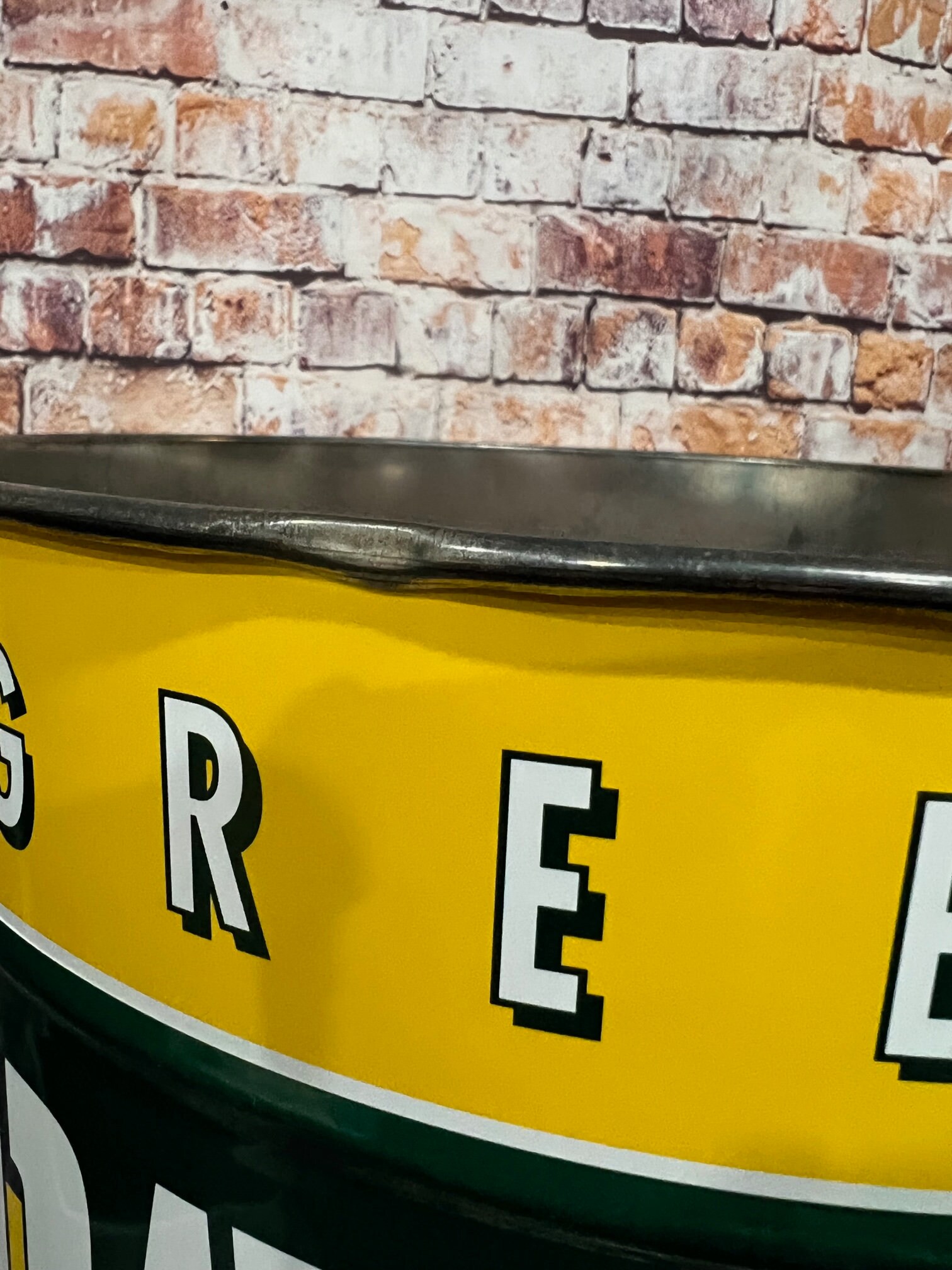 Vintage Green Bay Packers Trash Can NFL Packers 1994 Garbage - Etsy