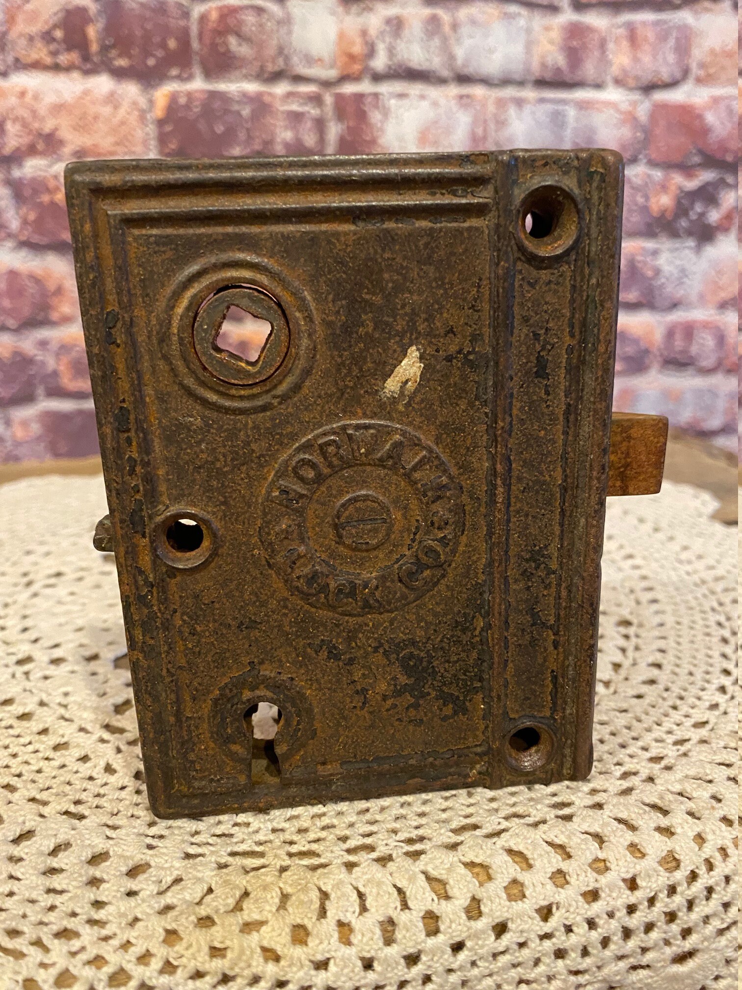 Antique Mortise by Norwalk Lock Co. - Interior Mortise From 1860's ...