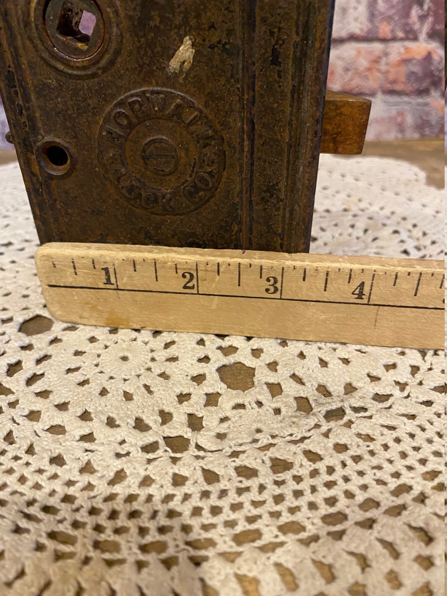 Antique Mortise by Norwalk Lock Co. - Interior Mortise From 1860's ...