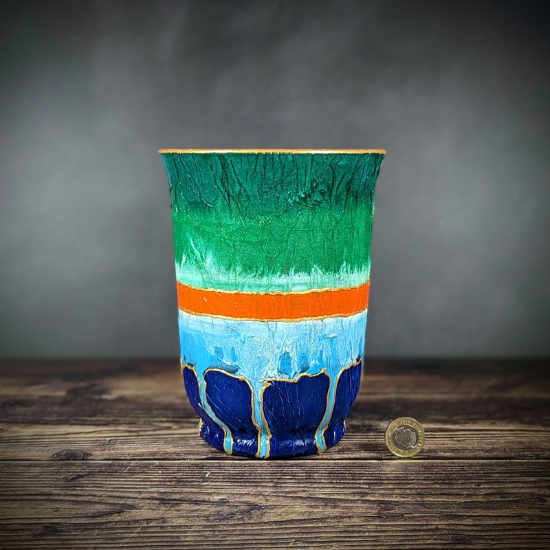 Hurricane Vase - Etsy