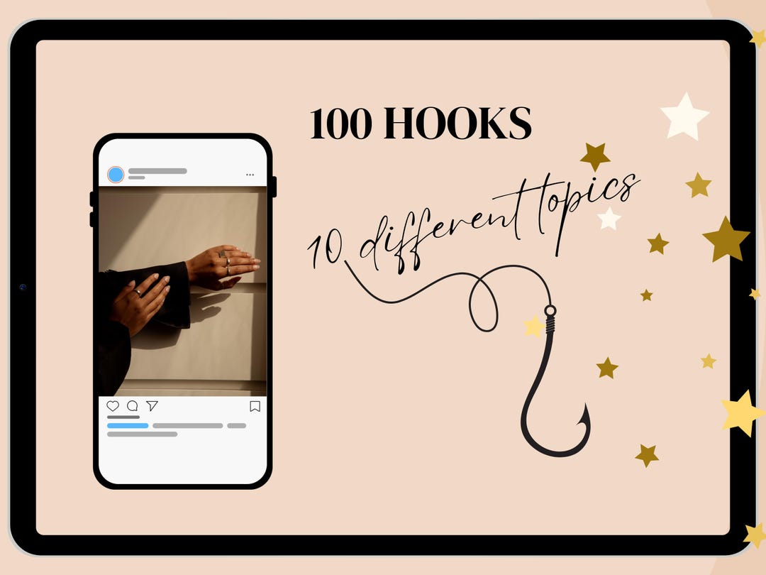 100 Viral Reels Hooks: Instagram Content Creator Prompts (PDF Download ...