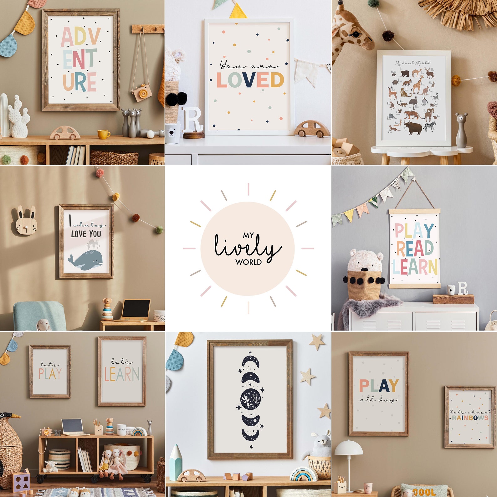 Feelings Poster Kids Emotions Chart Classroom Decor - Etsy