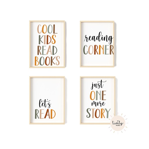 Lets Read Sign - Etsy