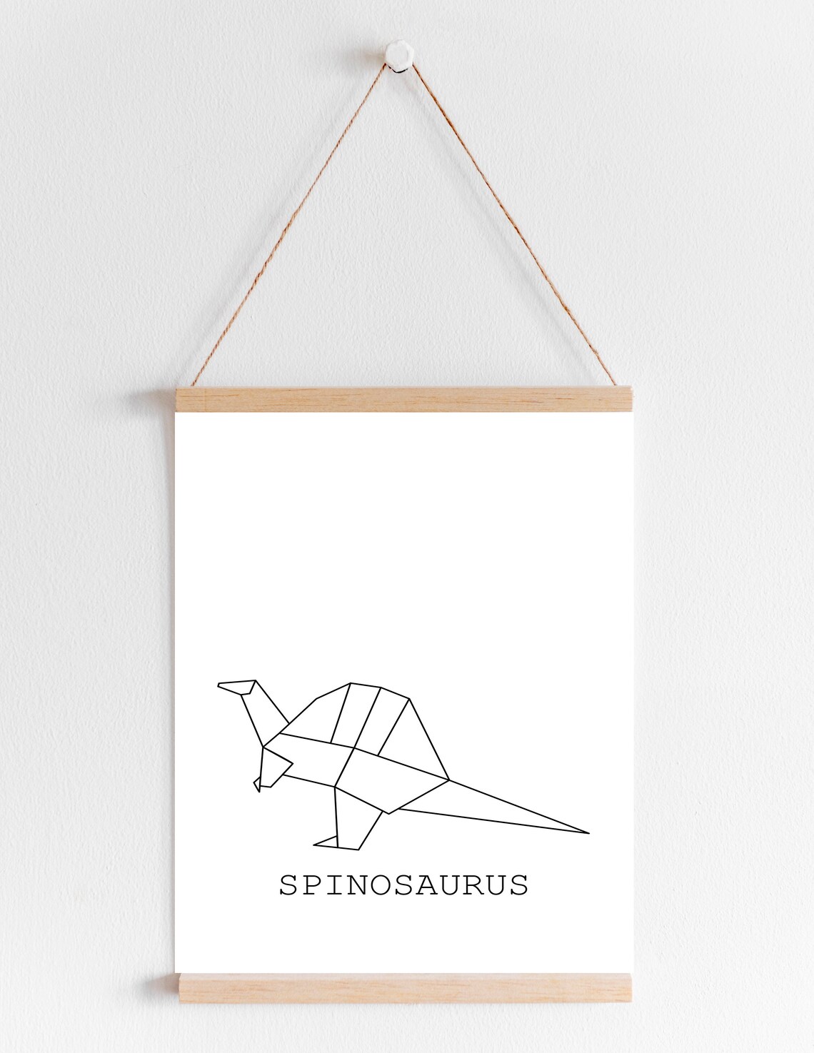 Set of 9 Printables Dinosaur Origami Print Dinosaurs | Etsy